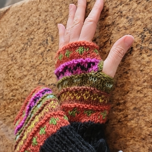 Accessories | Brand New Wool Fingerless Gloves Hand Wrist Warmers ...